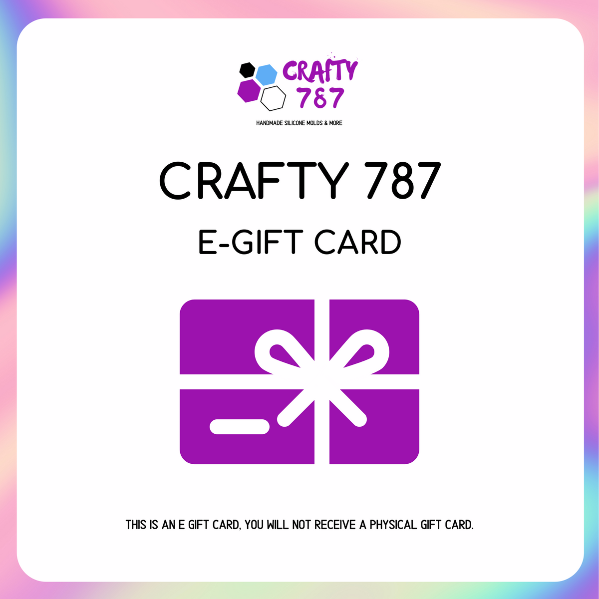 CRAFTY 787 GIFT CARD 💜🤩 – Crafty787 LLC
